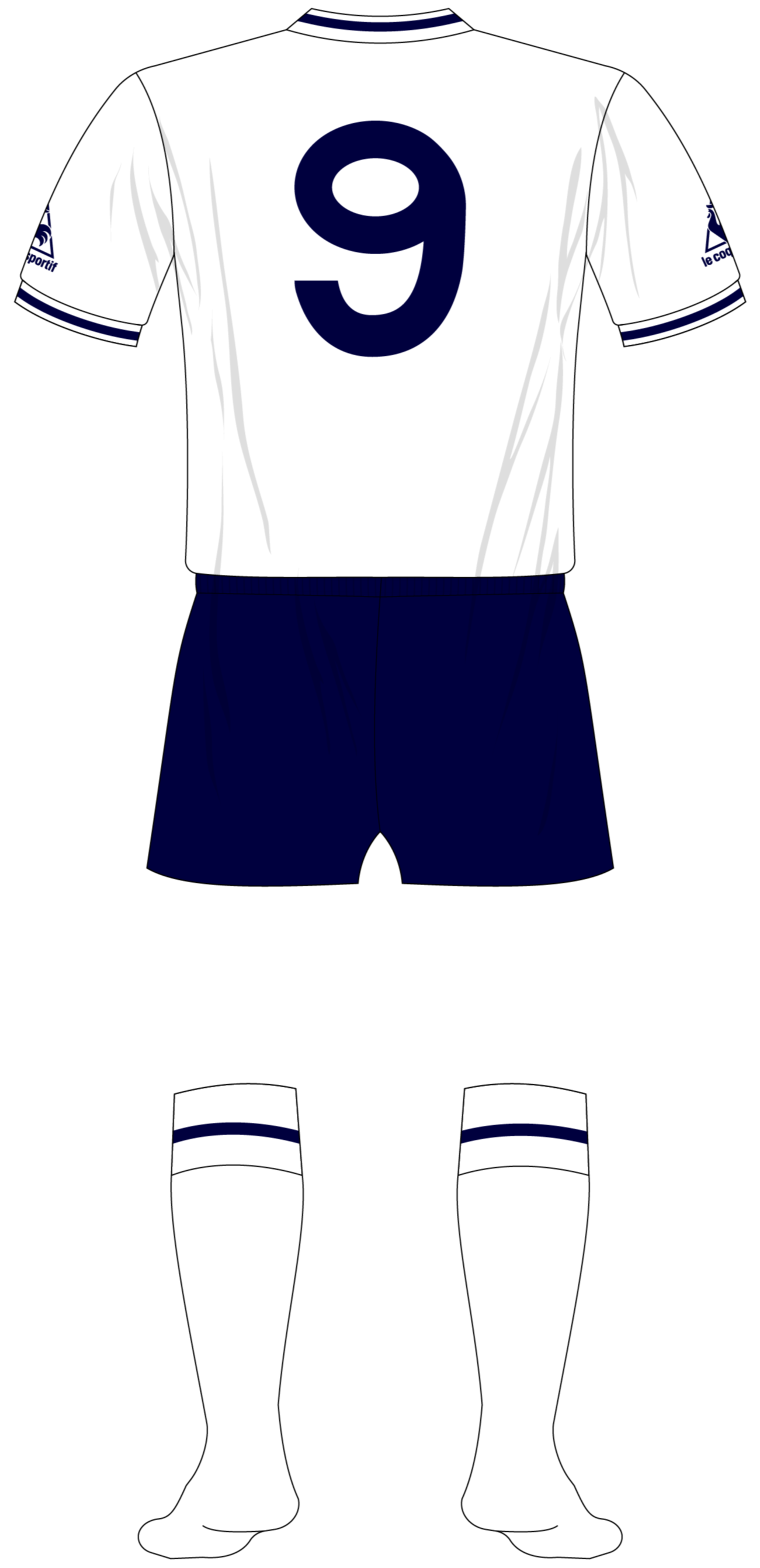 2025/26 Home [Europe - Back] Kit - Tottenham Hotspur Kit History