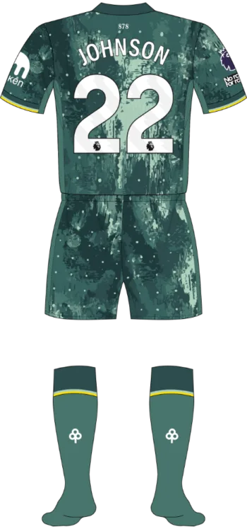 2024/25 Third [Back] Kit - Tottenham Hotspur Kit History