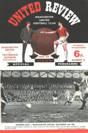 1-5 v Manchester United - 18 December 1965 - Away